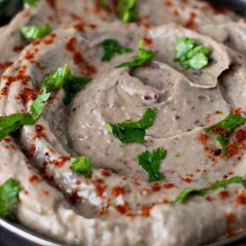 Black Bean Hummus - Daniel Fast